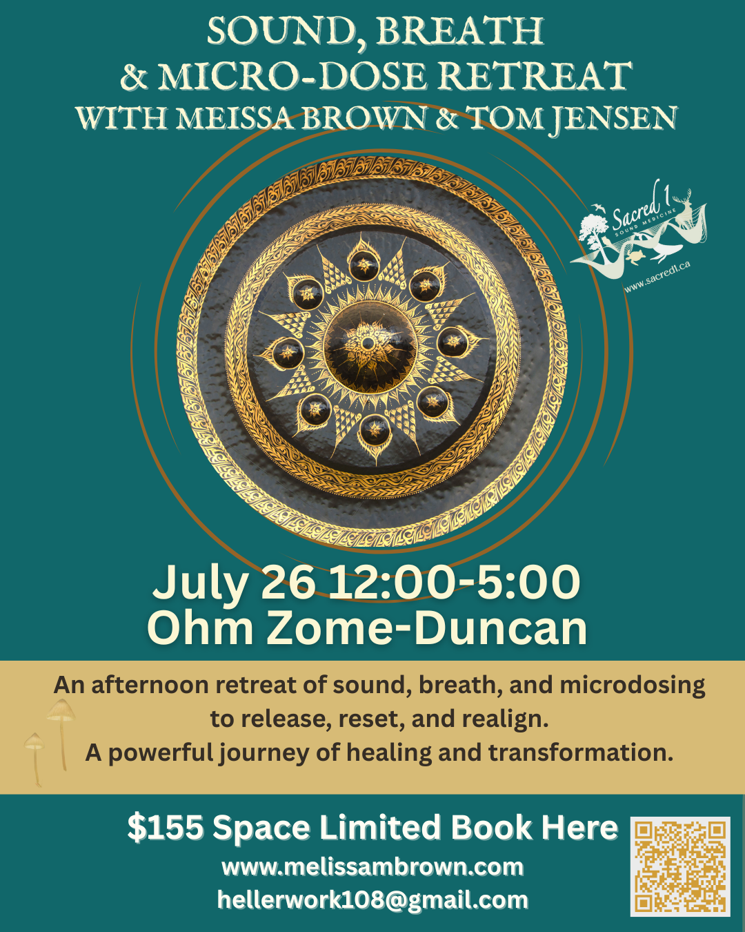 Sound Breath & Meditation - Melissa M Brown